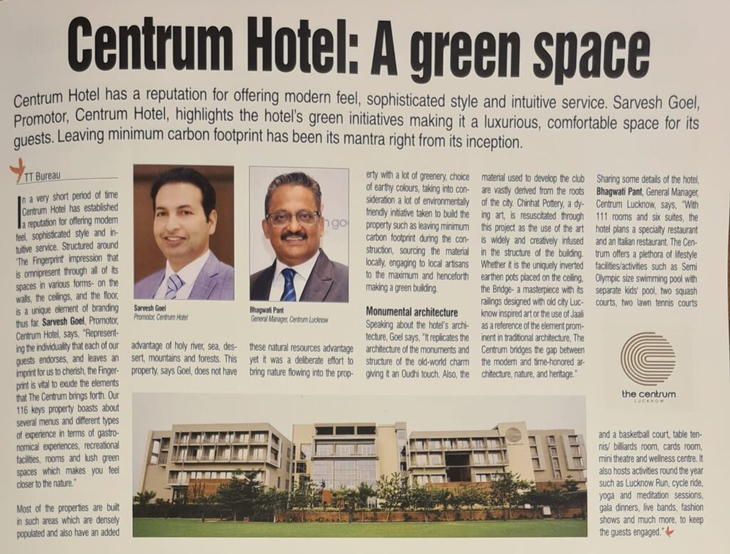 The Centrum Hotel A Green Space - Goel World